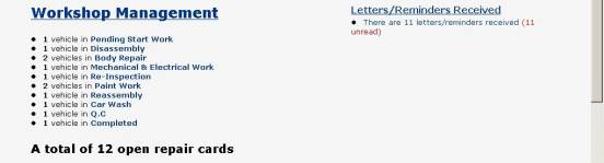 Workshop Management System - User Guide